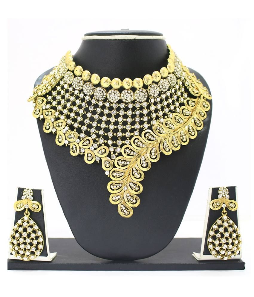 Zaveri Pearls Alloy Necklace Set Buy Zaveri Pearls Alloy Necklace Set