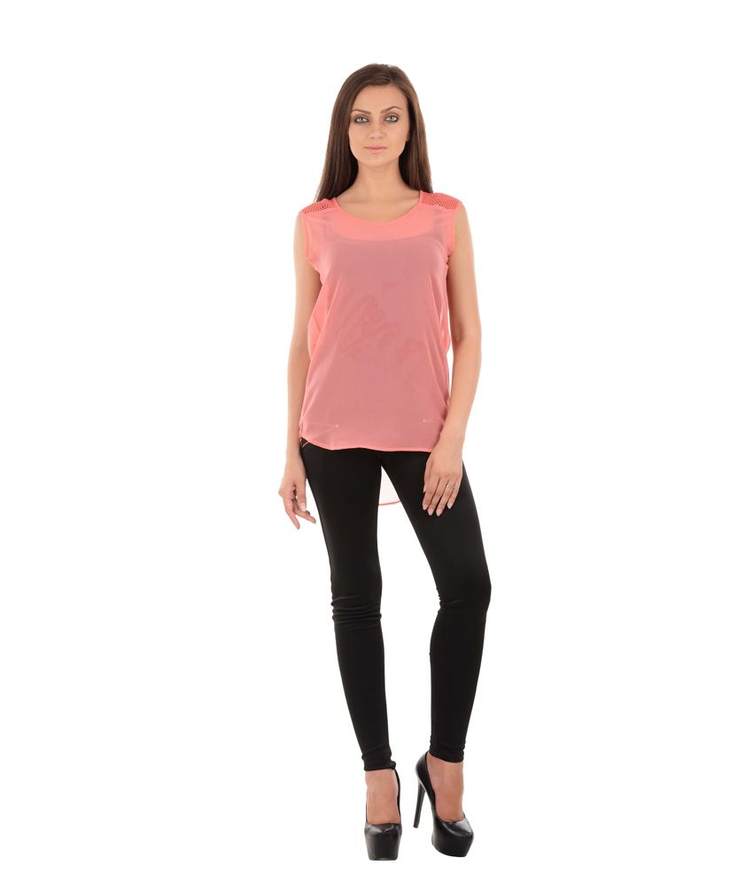 Sanchey Pink Poly Georgette Tops - Buy Sanchey Pink Poly Georgette Tops ... Sanchey Pink Poly Georgette Tops - Buy Sanchey Pink Poly Georgette Tops ...