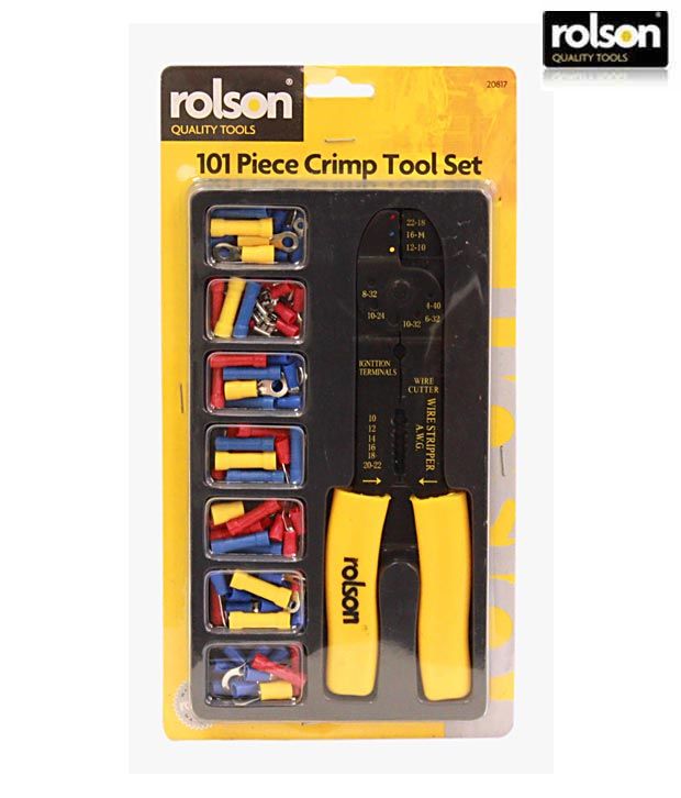 Rolson 101 Pc Crimping Tool Kit: Buy Rolson 101 Pc Crimping Tool Kit ...
