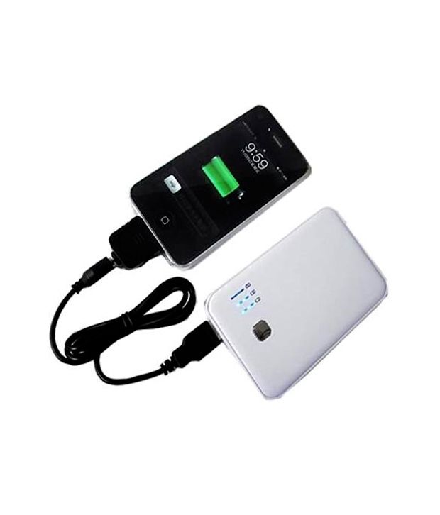 Vox Portable Dual USB Power Bank 5000mAh White - Power Banks Online at ...