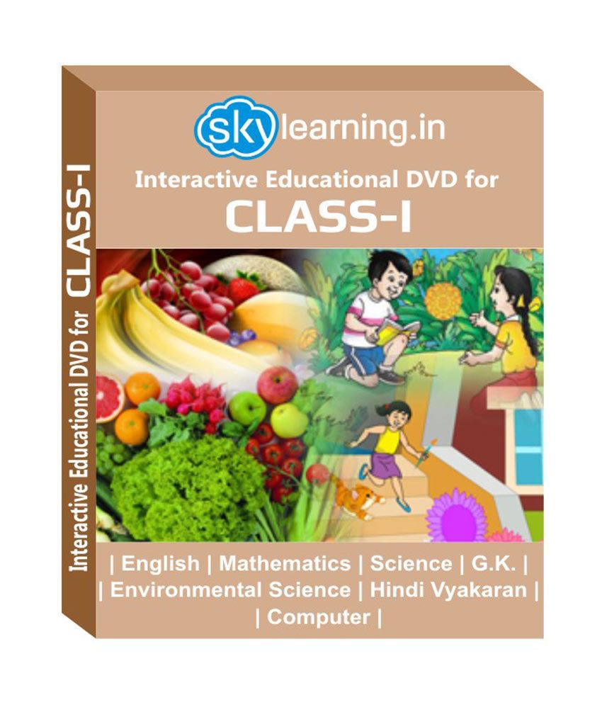 SKYLearning Interactive Educational DVD for Class 1 DVD: Buy ...