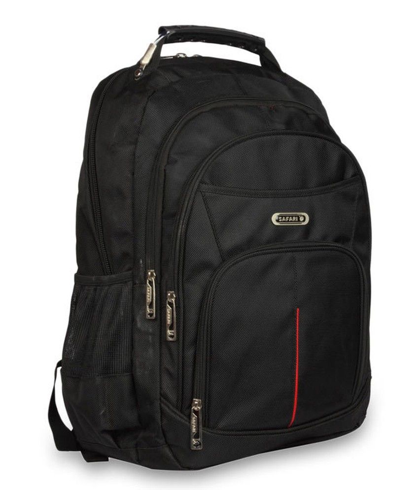 Safari Carry Forward Laptop Backpack Black Backpack - Buy Safari Carry ...