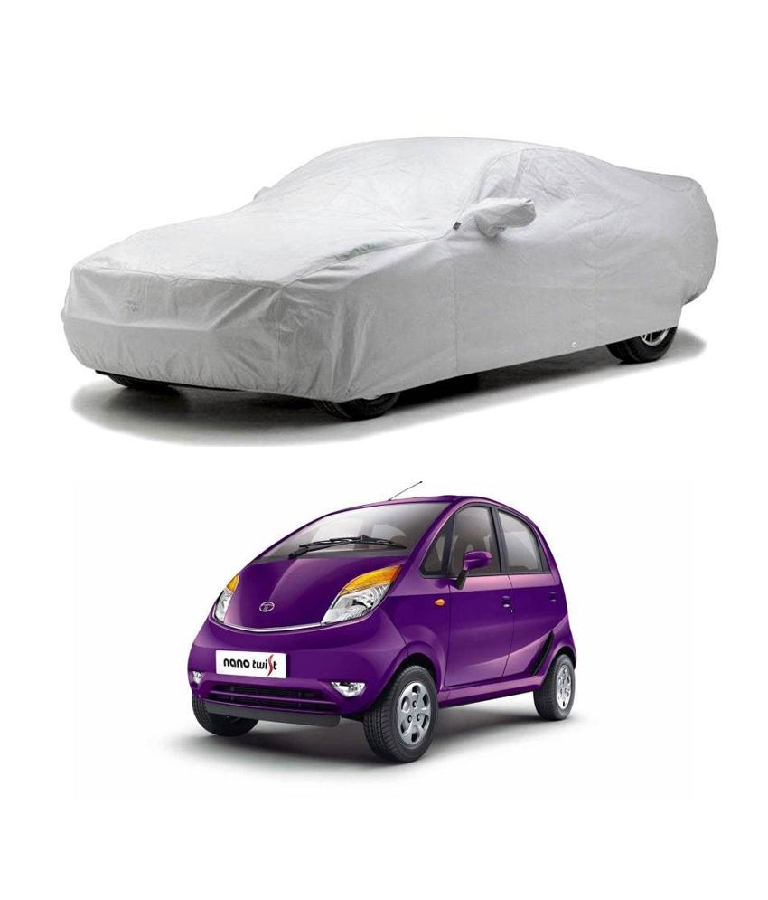 Relax Auto - Car Body Cover - Silver Matty - Tata Nano: Buy Relax Auto ...