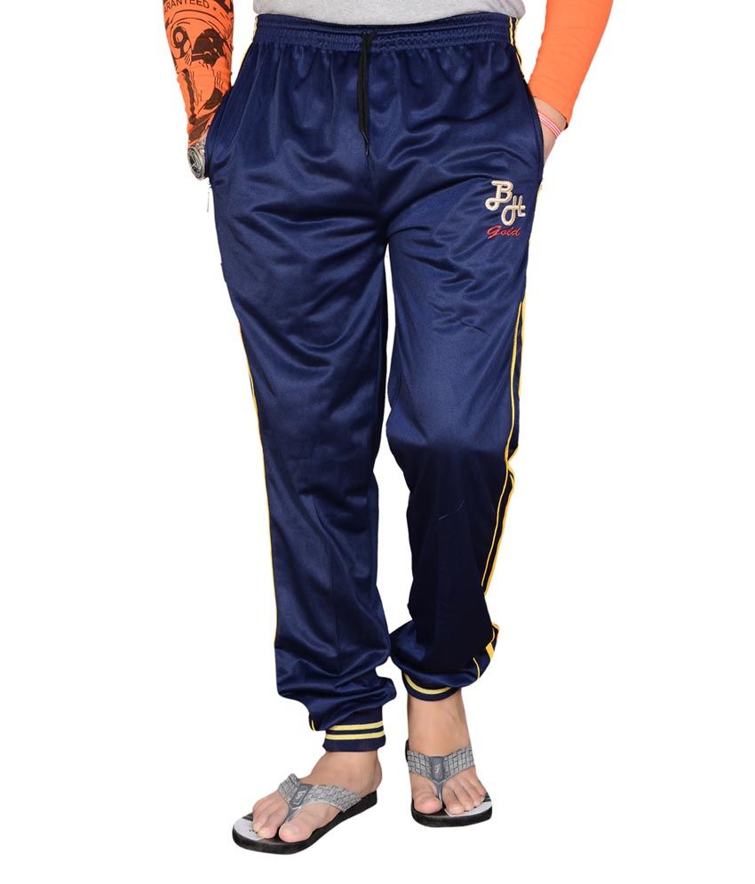 Blue Horse Navy Blue Polyester Track Pant - Buy Blue Horse Navy Blue ...