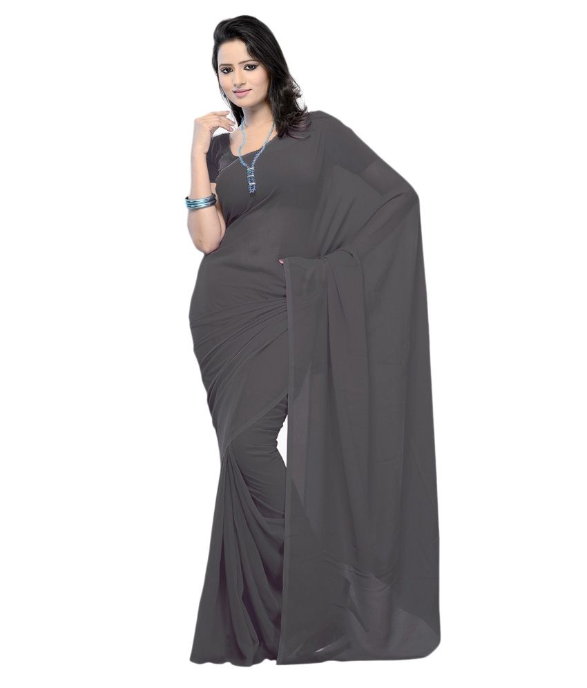 Gitanjali Fashions Grey Georgette Saree - Buy Gitanjali Fashions Grey ... Gitanjali Fashions Grey Georgette Saree - Buy Gitanjali Fashions Grey ...