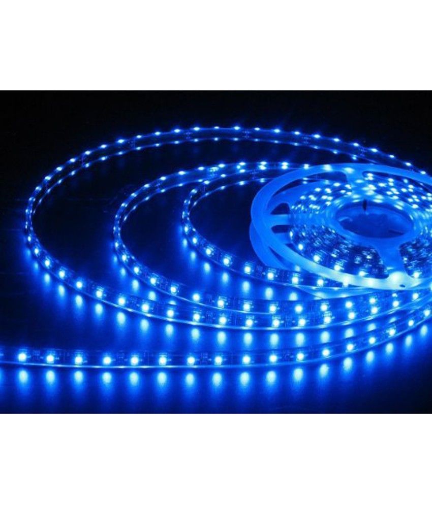 Water Proof Led Strip Light Smd 5 Meters 1 Roll For Pulsar 200 Cc Blue ...