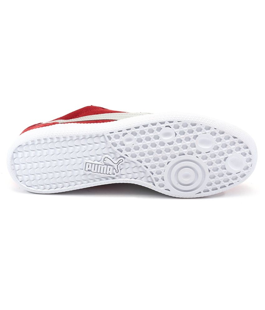 Puma Red Sneaker Shoes - Buy Puma Red Sneaker Shoes Online at Best ...