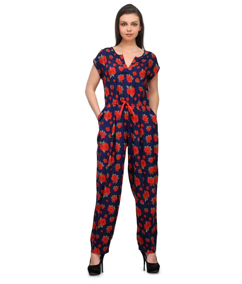 Aardee Multi Color Polyester Jumpsuits Buy Aardee Multi Color