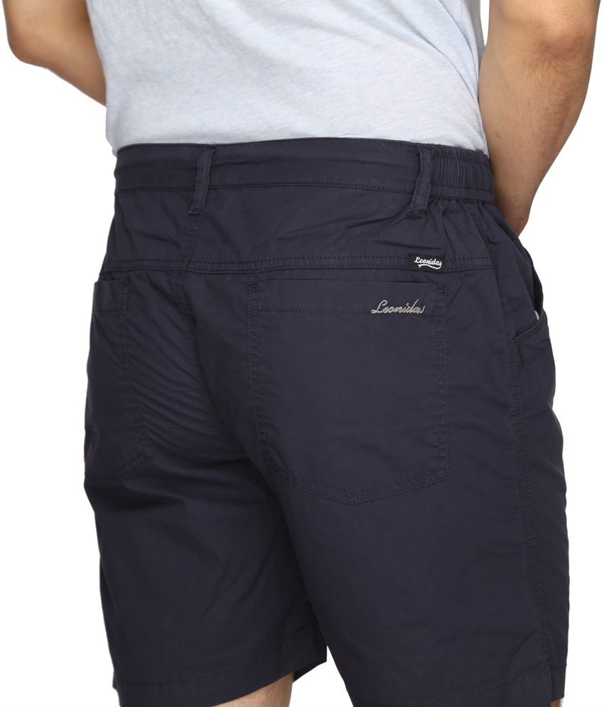 LD Active Navy Cotton Men's Shorts - Buy LD Active Navy Cotton Men's ...