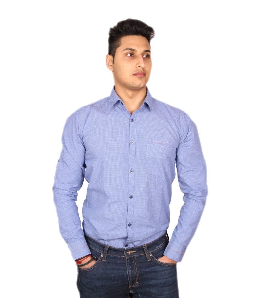 Cotton Crop Blue Cotton Blend Full Sleeves Casual Shirt Buy Cotton Crop Blue Cotton Blend Full cotton-crop-blue-cotton-blend-full-sleeves-casual-shirt-buy-cotton-crop-blue-cotton-blend-full