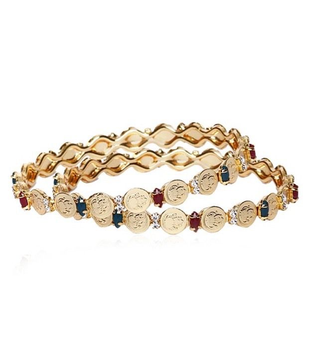 Voylla Lovely Style Diva Pair Of Bangles: Buy Voylla Lovely Style Diva ...