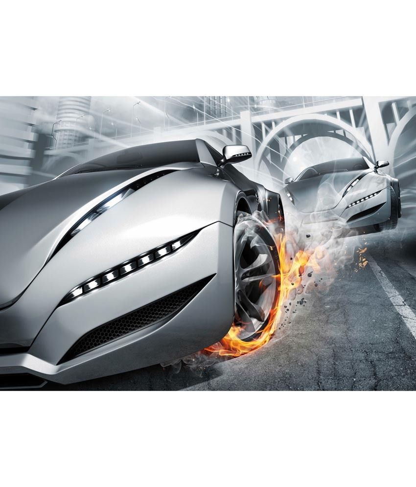 Mesleep Abstract Car Race Poster: Buy Mesleep Abstract Car Race Poster ...