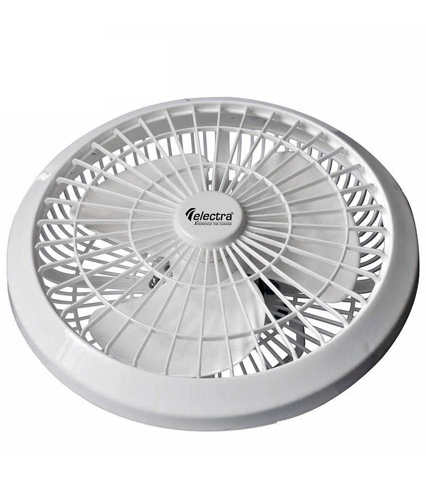 ELECTRA 300 Cabin/Toliet/Wall Fan TableFan white Price in India - Buy ...