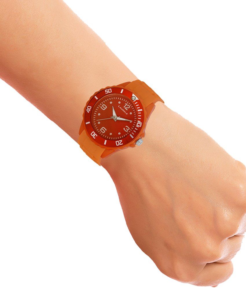 Laurels Orange Silicon Wrist Watch For Kids Price in India: Buy Laurels ... Laurels Orange Silicon Wrist Watch For Kids Price in India: Buy Laurels ...