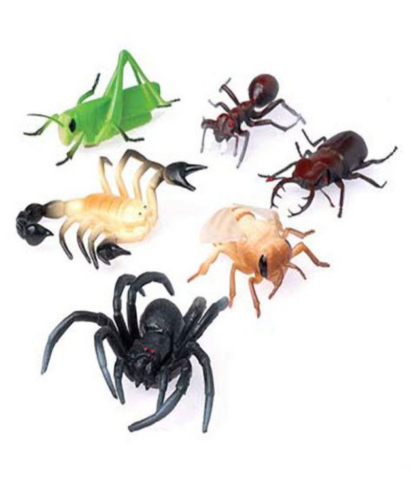 Lot Of 12 Assorted Large Bug Insect Toy Figures - Buy Lot Of 12 ...