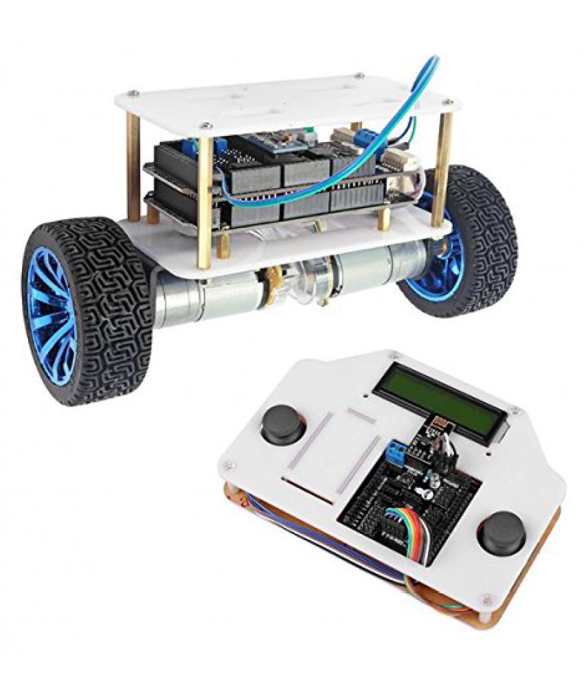 SainSmart InstaBots SRAT, 2-Wheel Self-Balancing Upright Rover Car ...