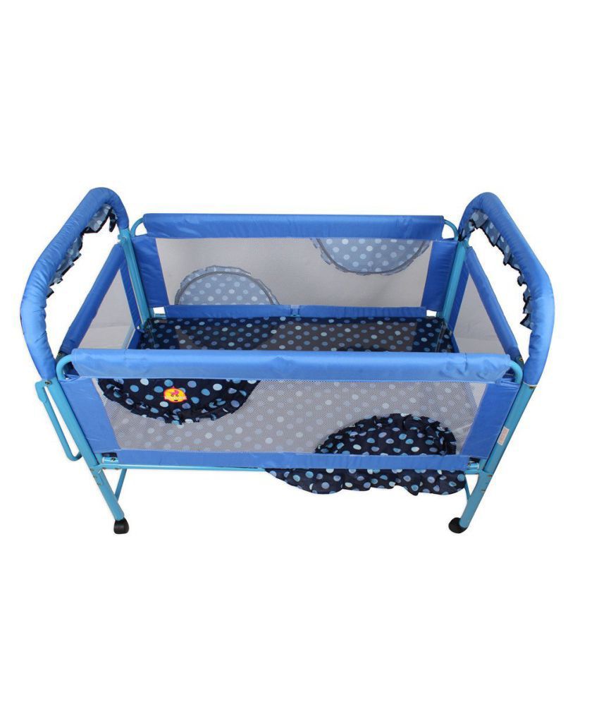 Baybee Maginificia Crib N Cradle - Blue - Buy Baybee Maginificia Crib N ...