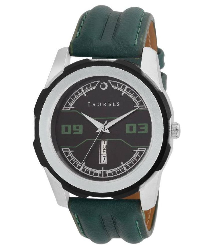 Laurels Original Green Analog Watch Buy Laurels Original Green Analog Watch Online At Best