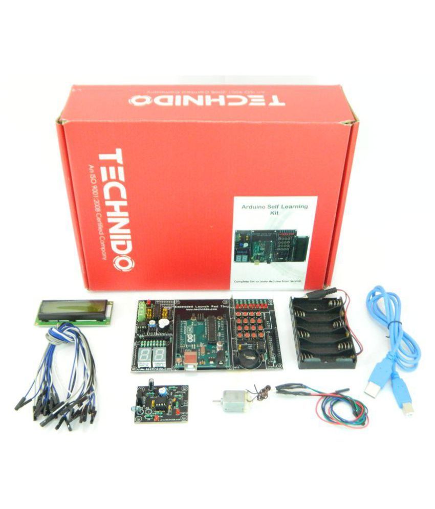 Technido Arduino UNO Development Board Self Starter Learning Kit - Buy ...