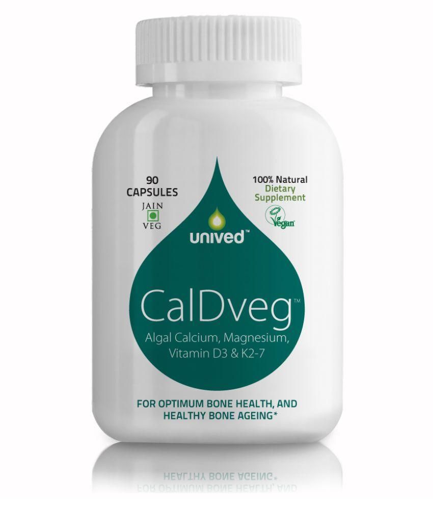 Unived Unived CalDveg, 45 servings, 90 Capsules 1 gm: Buy Unived Unived ...