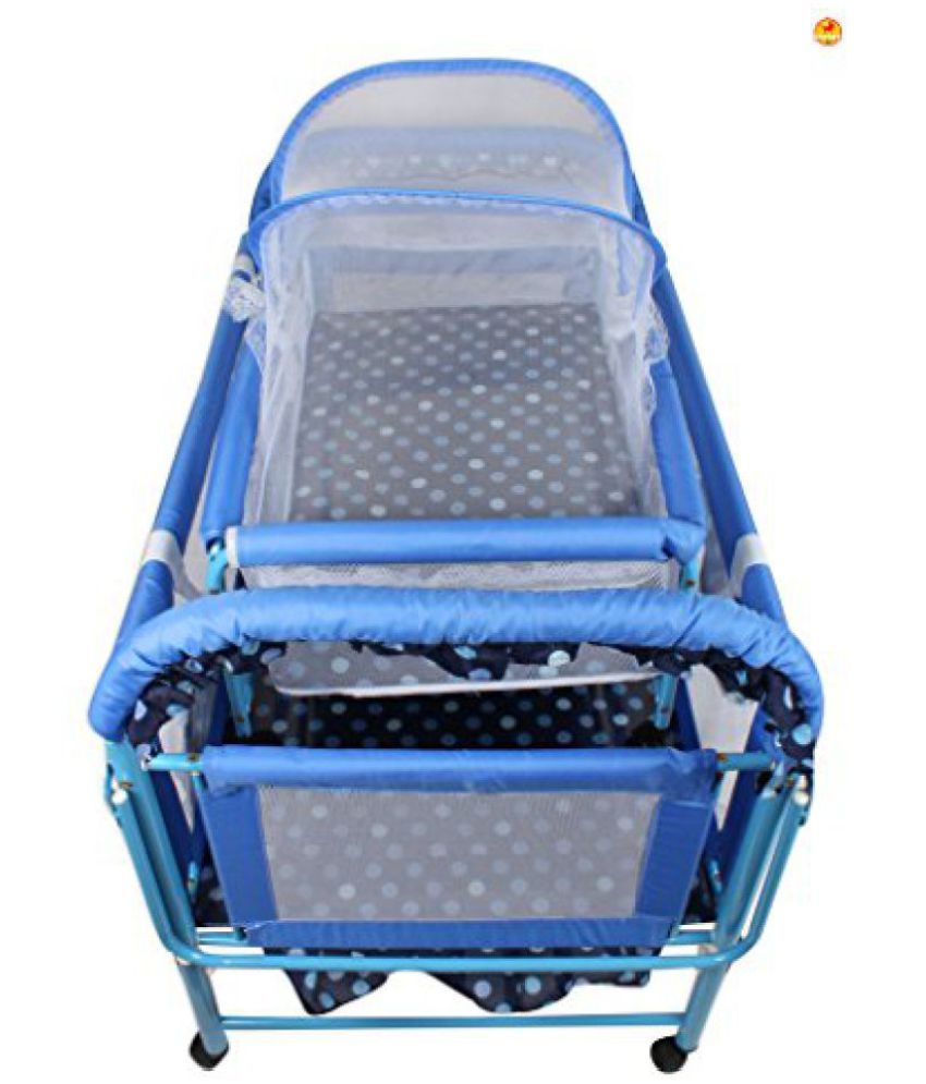 Baybee Maginificia Crib N Cradle (Blue) - Buy Baybee Maginificia Crib N ...