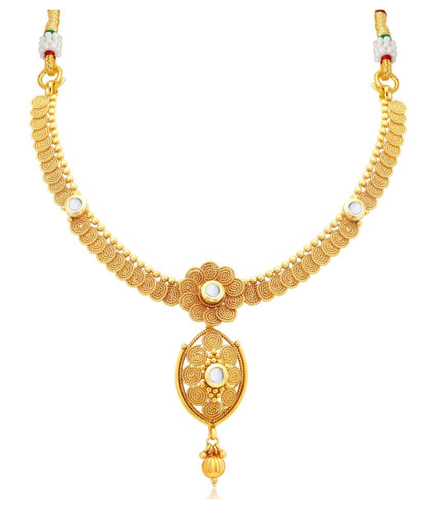 Sukkhi Gold Plated Necklace Set For Women Buy Sukkhi Gold Plated