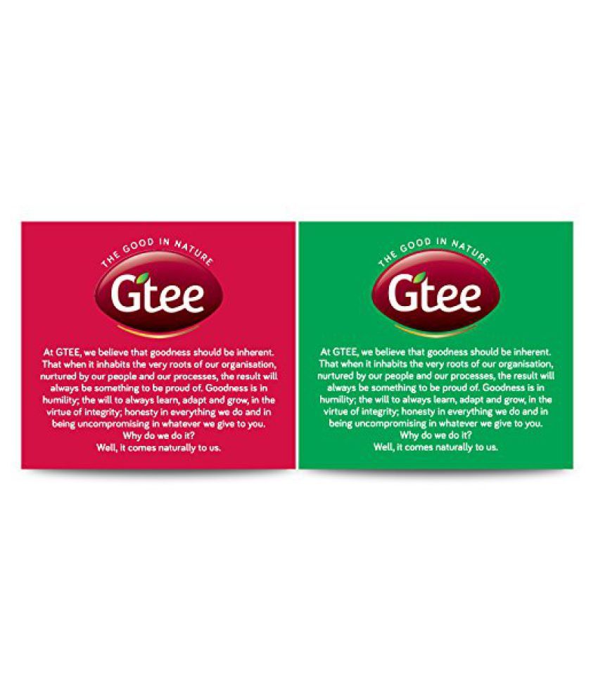 GTEE Hibiscus Tea and Mint Leaves with Green Tea Bags 50 no.s Pack of 2 ...