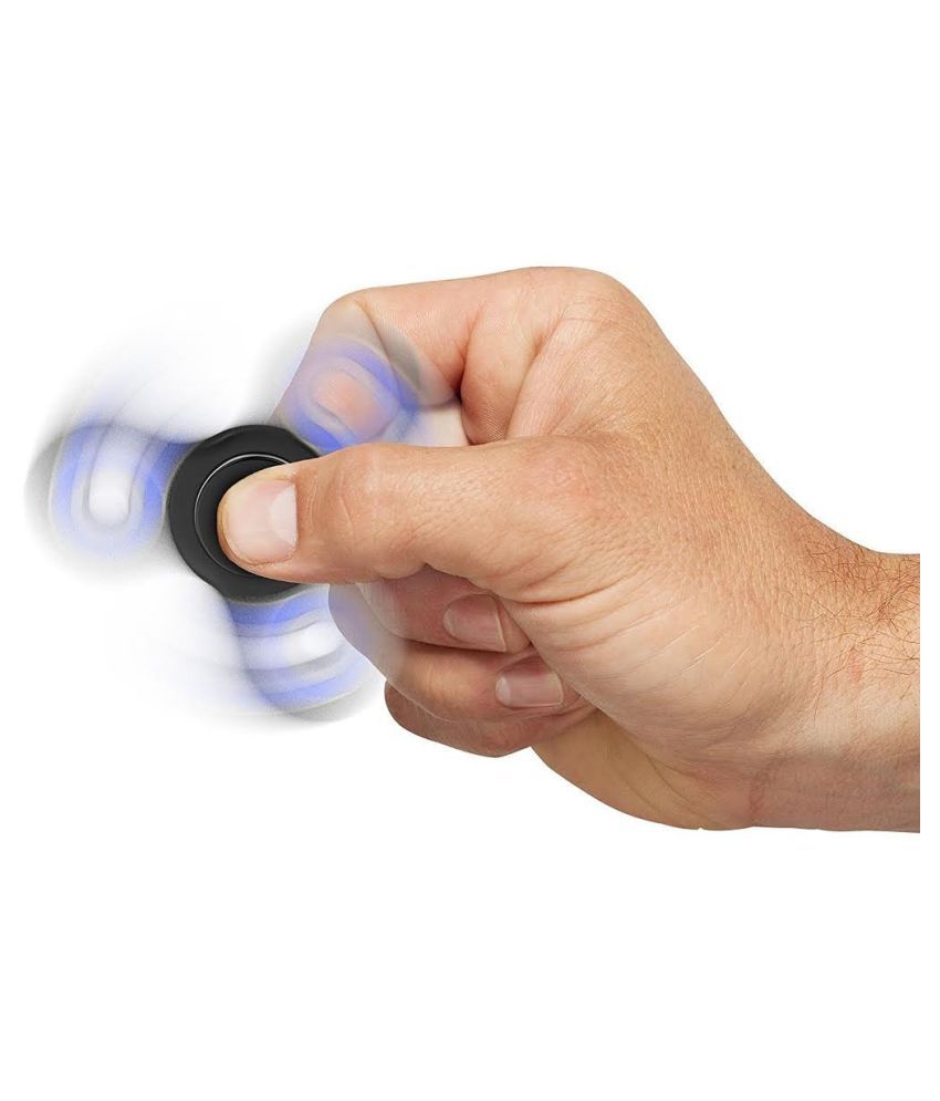 Fidget Spinner Hand Spinner Ultra Speed Tri-Spinner Toy (Green + Green ...