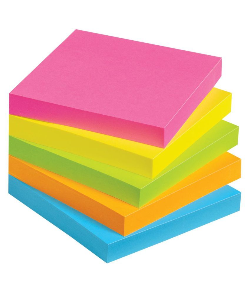 Sticky Notes Pack Of 5 Buy Online At Best Price In India Snapdeal
