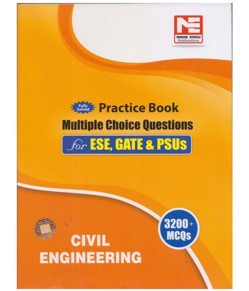 Made Easy Civil Engineering 3200+ MCQs fully solved practice book ... Made Easy Civil Engineering 3200+ MCQs fully solved practice book ...