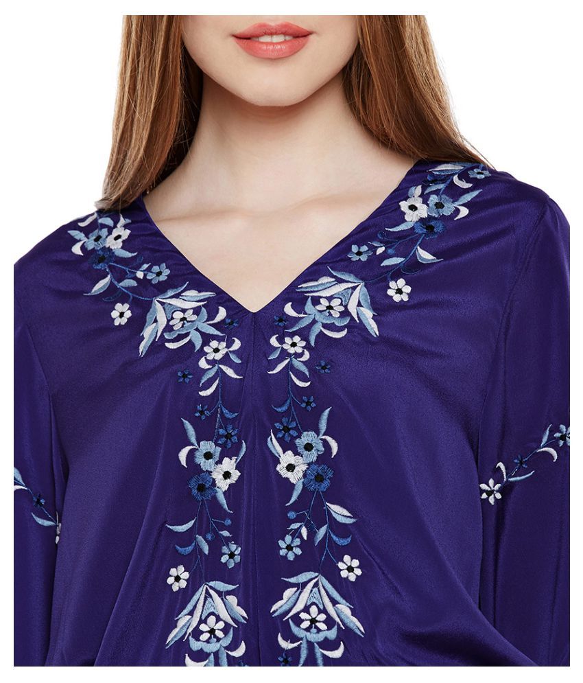 Oxolloxo Polyester Tunics - Navy - Buy Oxolloxo Polyester Tunics - Navy ...