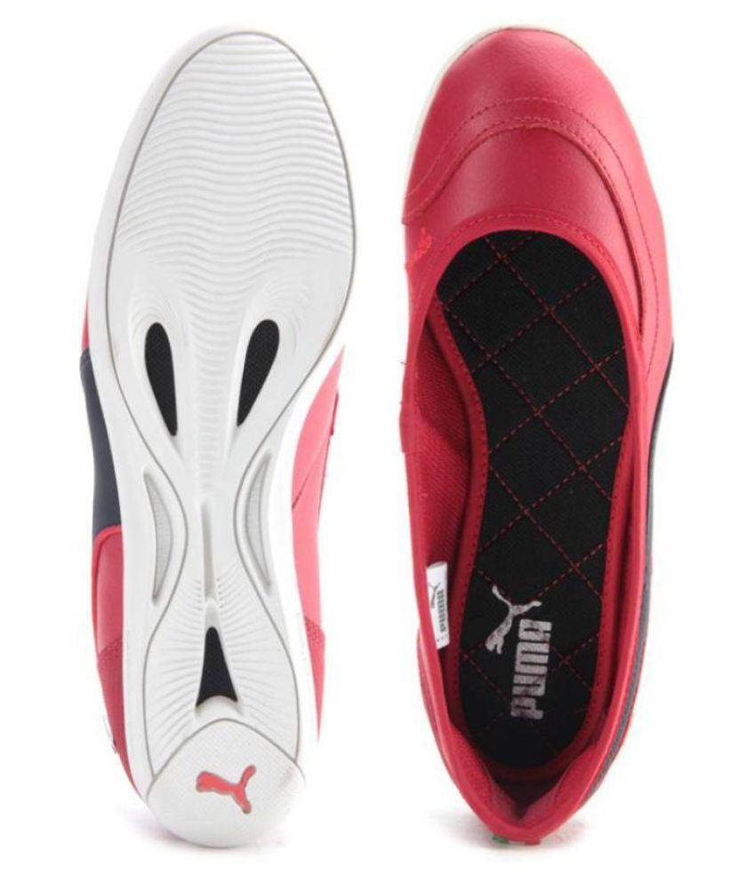 Puma Red Ballerinas Price in India- Buy Puma Red Ballerinas Online at ...