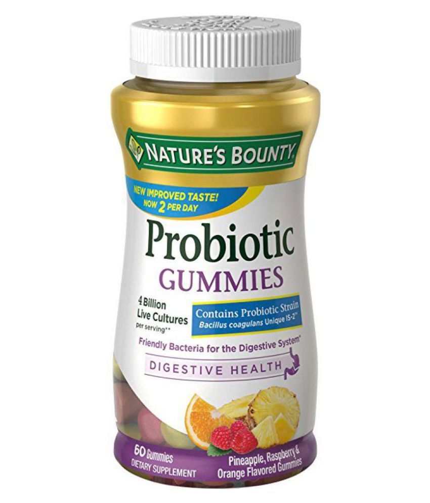 Nature's Bounty Probiotic Gummies Softgel 1 gm: Buy Nature's Bounty ...