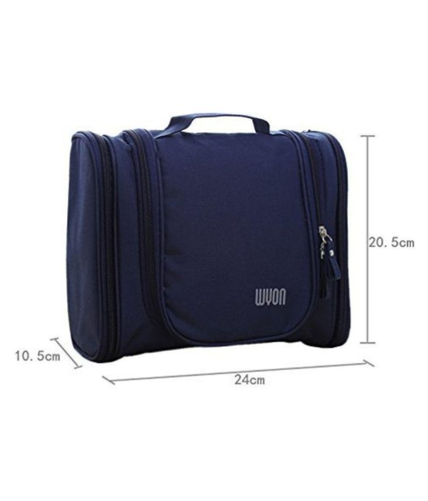 Kanha Blue Toiletry Bag with Hanging Hook (navy blue) - Buy Kanha Blue ...