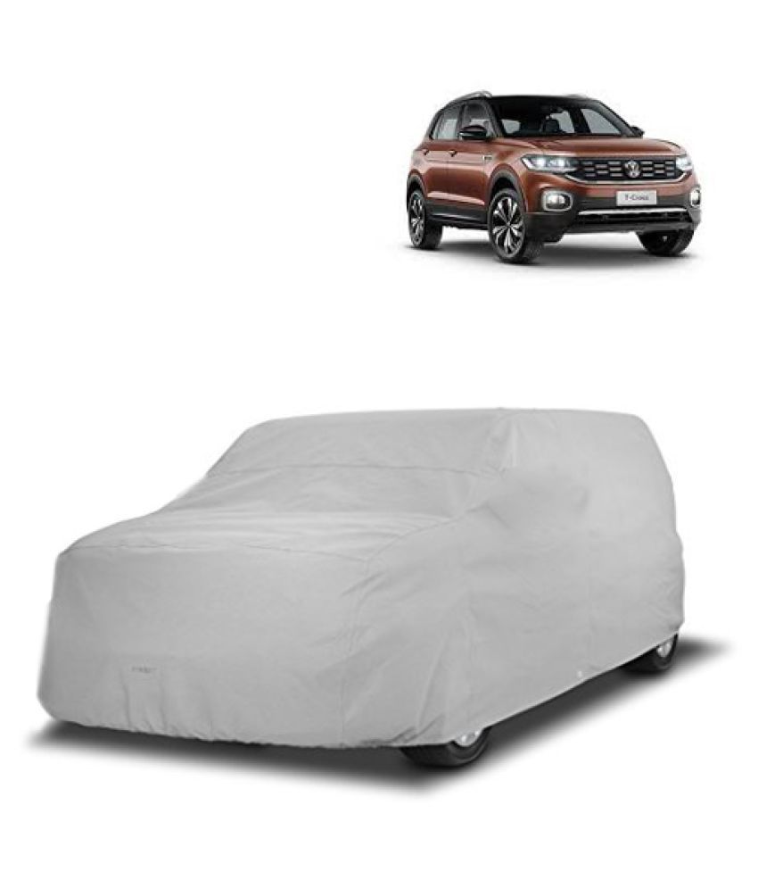 QualityBeast Car Body Cover for Volkswagen T-Cross Silver: Buy ...