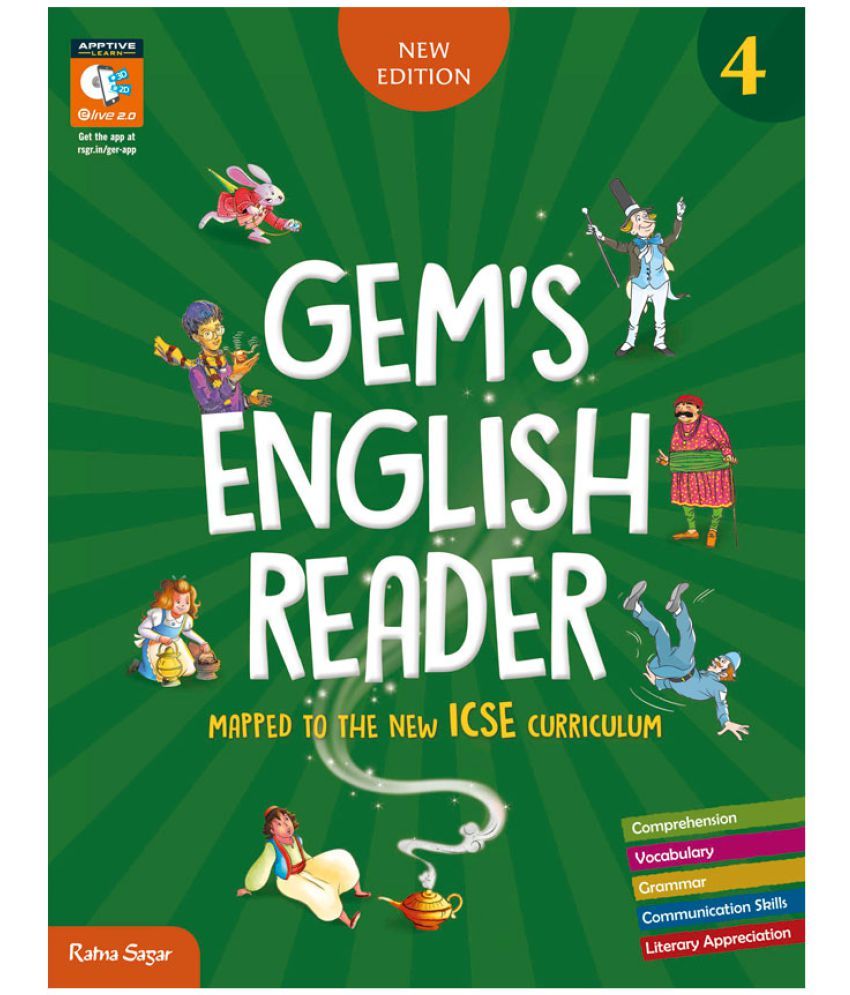 ICSE GEM S ENGLISH READER BOOK 4 Buy ICSE GEM S ENGLISH READER BOOK 4