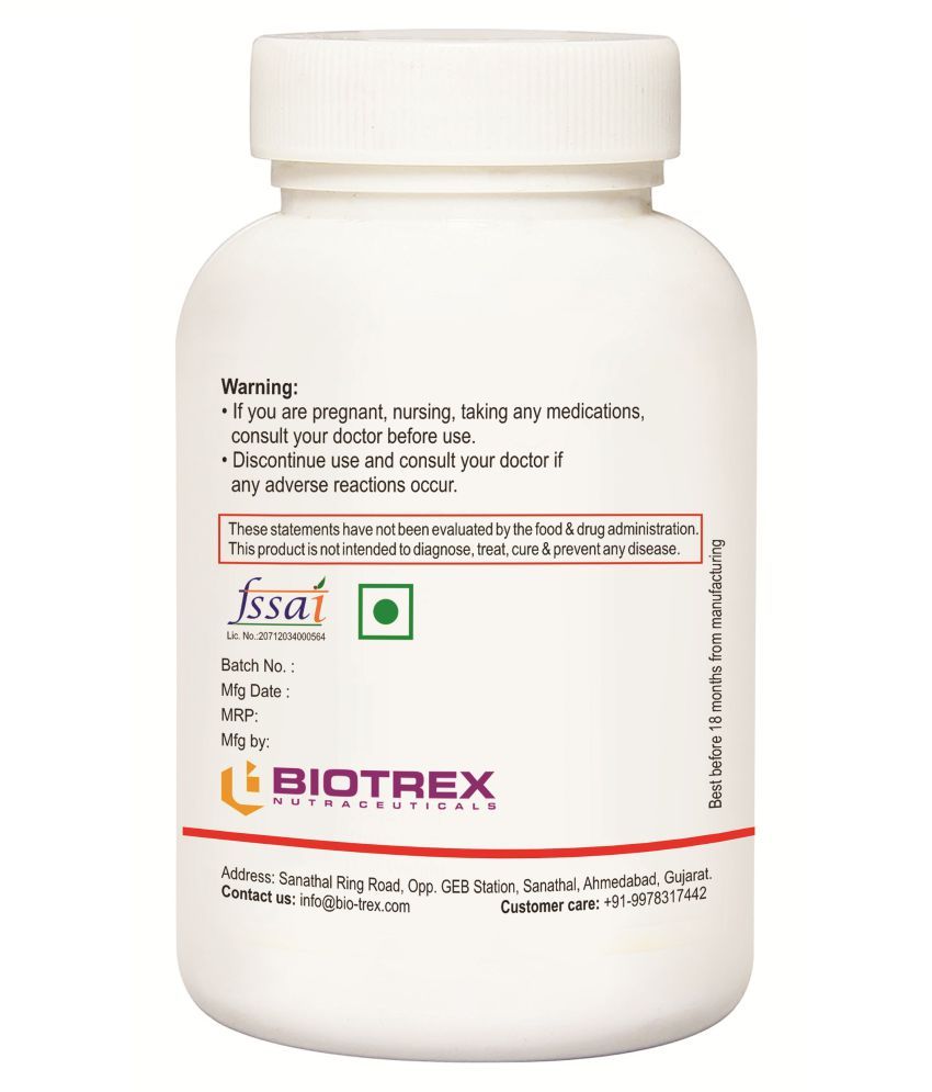 Biotrex fiber Tablets 60 no.s Pack of 2: Buy Biotrex fiber Tablets 60 ...