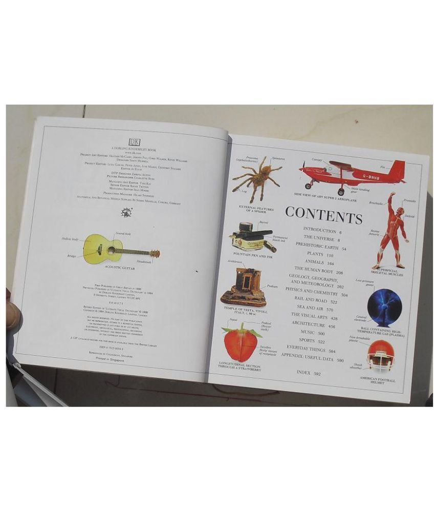 Visual Encyclopedia Dorling Kindersley Science Dk Book Like New Buy