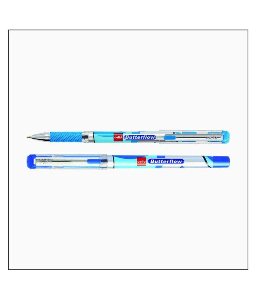 Cello Butterflow Blue Ball Pen Pack Of 50 Pen Buy Online At Best Cello Butterflow Blue Ball Pen Pack Of 50 Pen Buy Online At Best