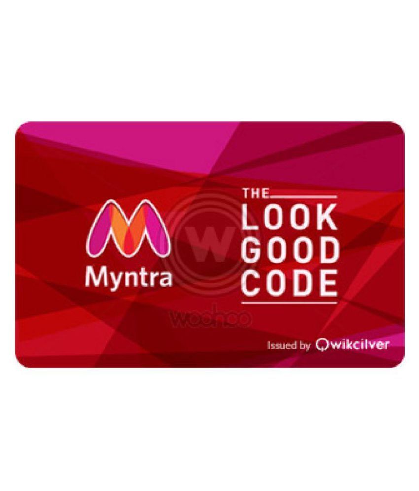 Buy Myntra E Gift Card Online At Best Price In India Snapdeal