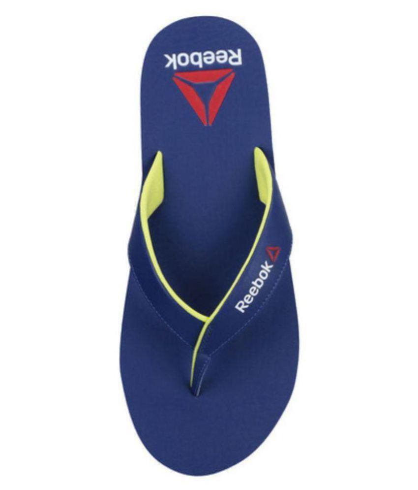Reebok Blue Thong Flip Flop Price In India Buy Reebok Blue Thong Flip Flop Online At Snapdeal