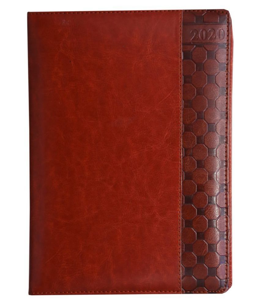 SUMO PRIME Premium Rexine Natural Paper '2020' New Year Diary S-170 ...