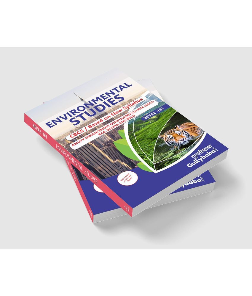 GullyBaba BEVAE-181 Environmental Studies in English (CBCS New Syllabus ... GullyBaba BEVAE-181 Environmental Studies in English (CBCS New Syllabus ...