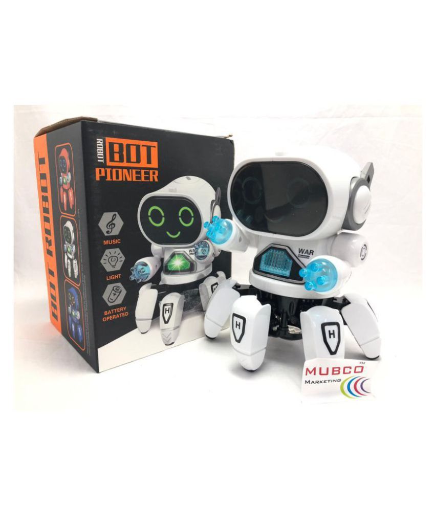 Mubcoâ ¢ |Bot Robot Pioneer Toy for Kids Toddler with Lights and Music ...