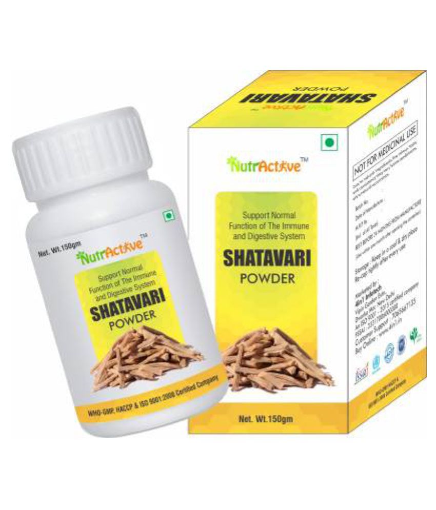 NutrActive Shatavari Powder | Good For Digestive Tract Powder 450 gm ...
