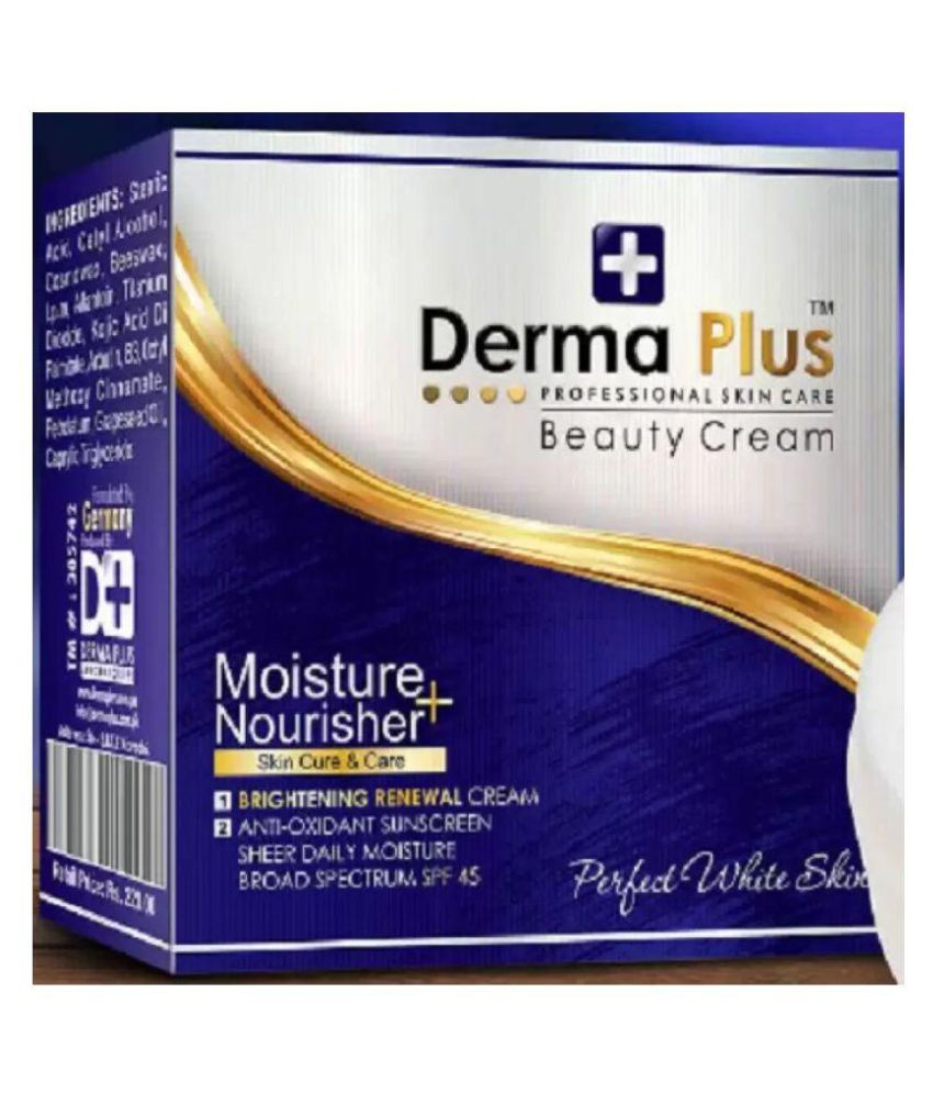 DERMA PLUS PROFESSIONAL SKIN CARE BEAUTY CREAM Night Cream 30g gm: Buy ...