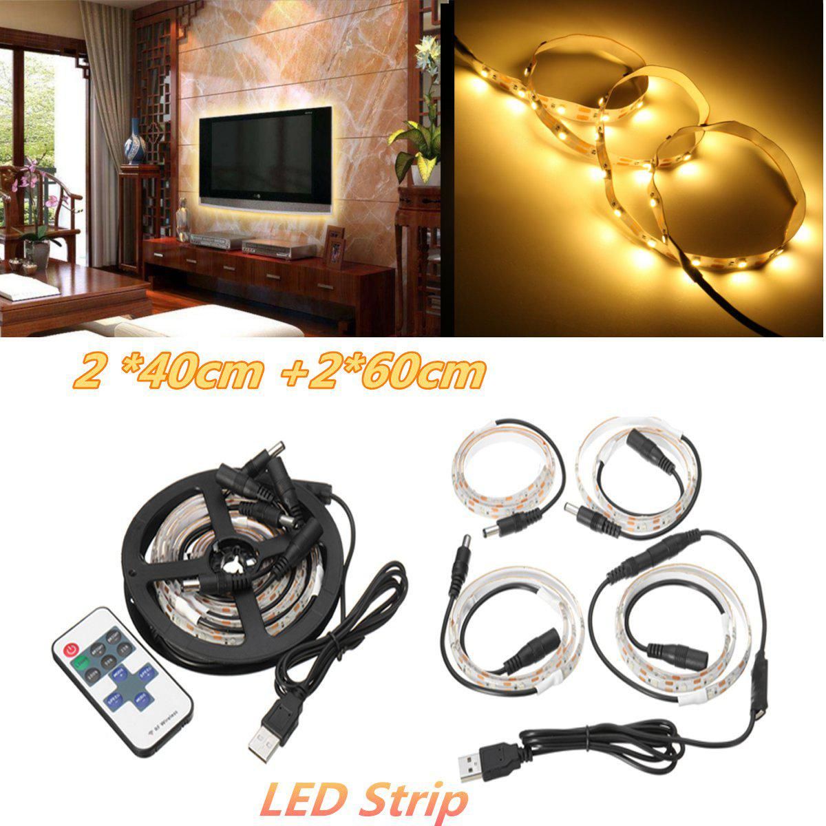 Powered RGB Colour Change Computer TV USB LED Backlight Strip Light ... Powered RGB Colour Change Computer TV USB LED Backlight Strip Light ...