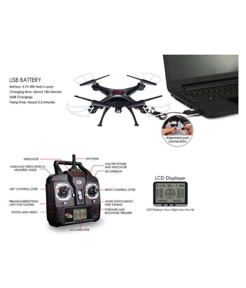 X5sw Syma Wifi Fpv Explorers 2 4ghz 4ch Rc Quadcopter Drone Hd Camera