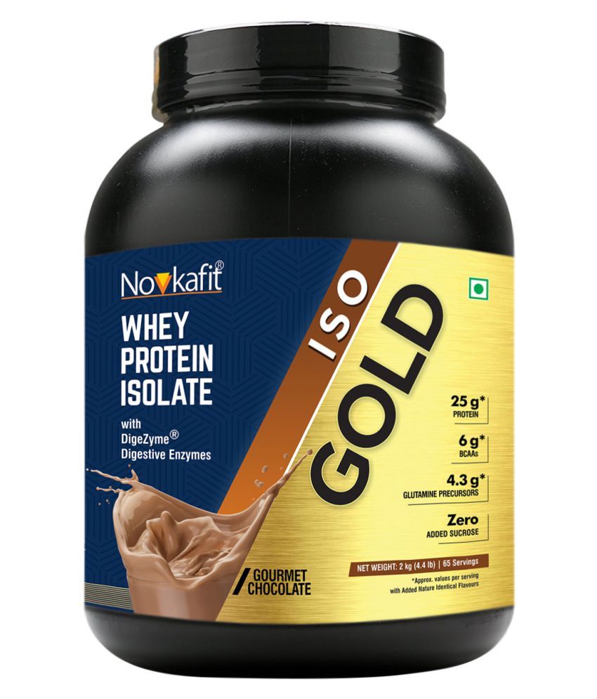 Novkafit Novkafit® ISO Gold Whey Protein Isolate with DigeZyme ...