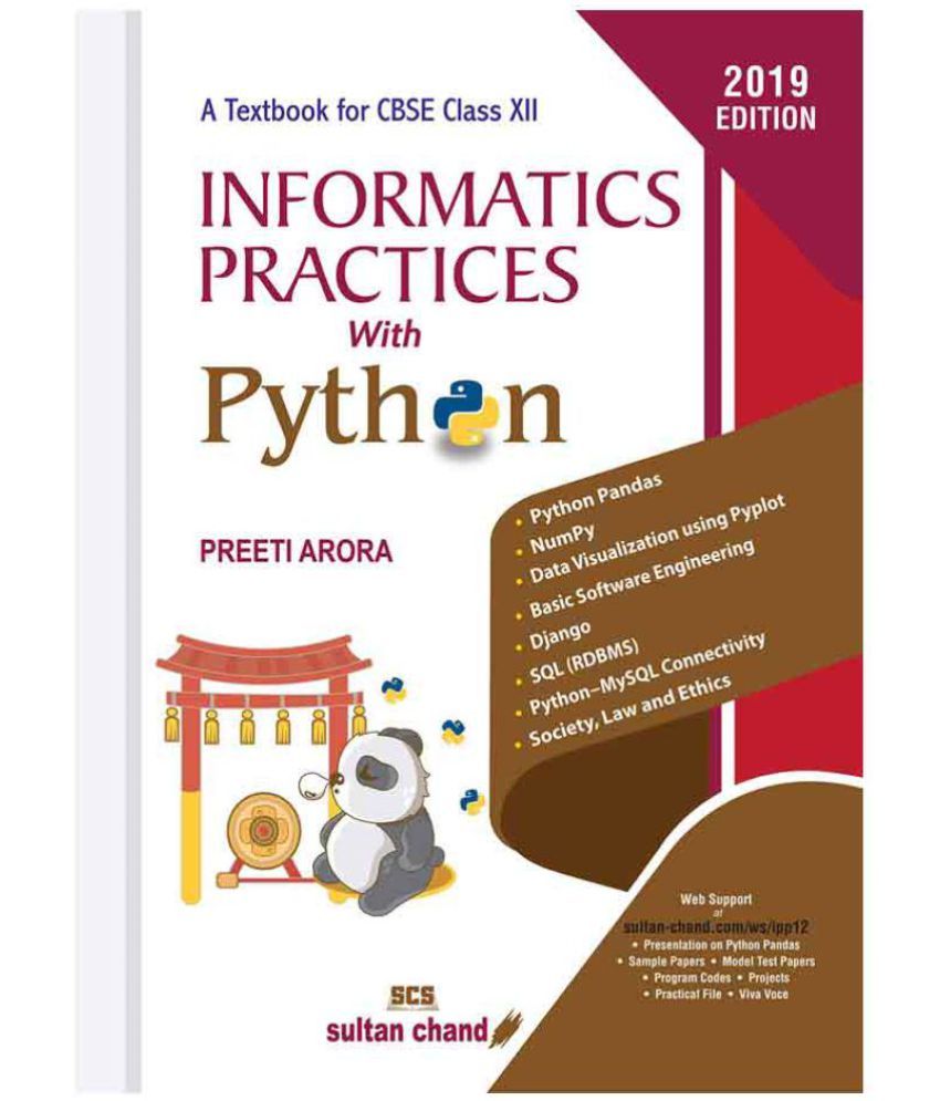 Informatics Practices with Python - Textbook for CBSE Class 12: Buy ...